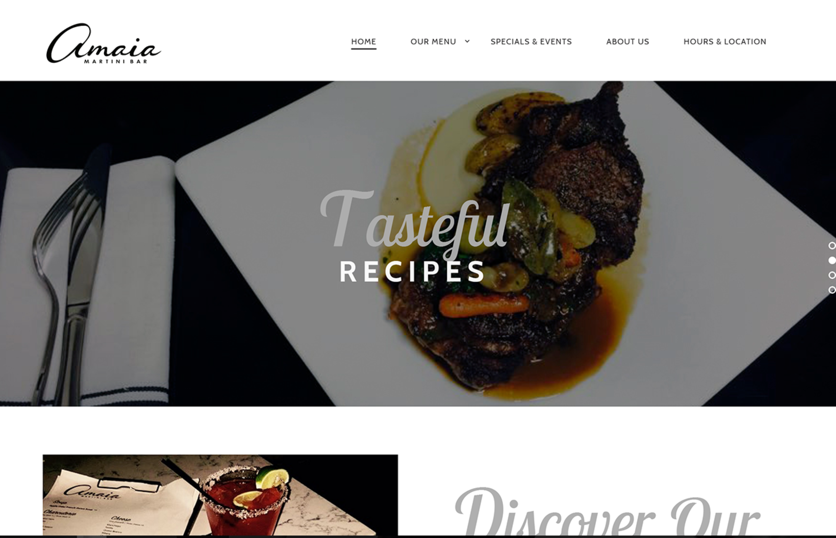 Amaia Martini Bar – MetroWest Creative