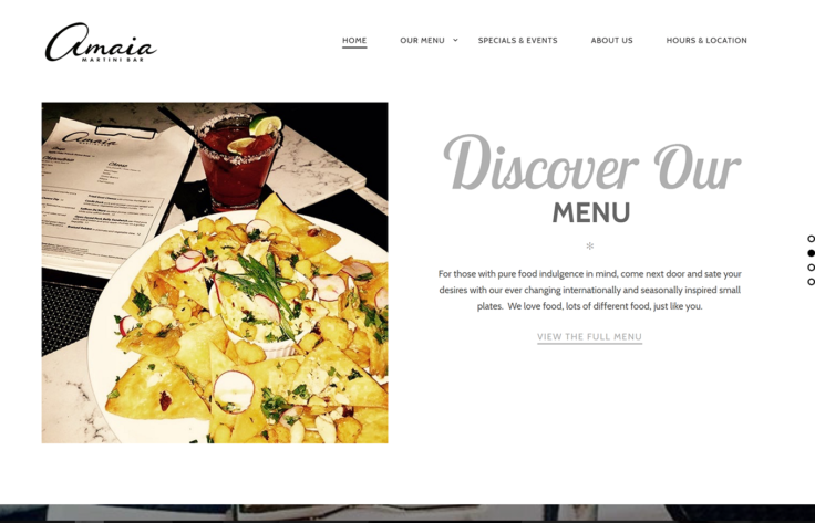 Amaia Martini Bar – MetroWest Creative