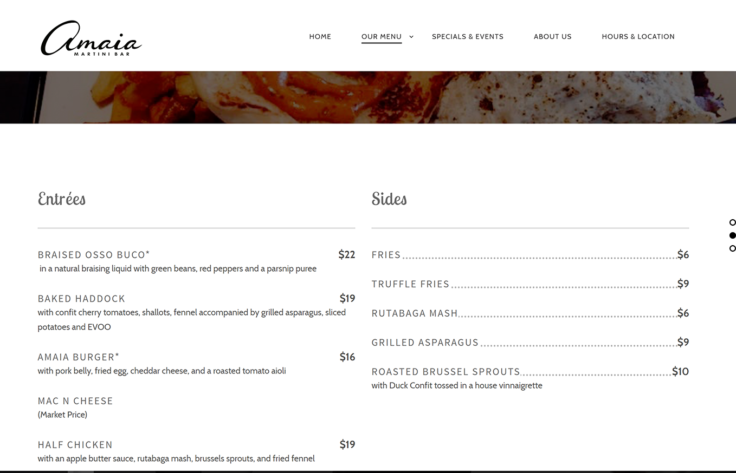 Amaia Martini Bar – MetroWest Creative